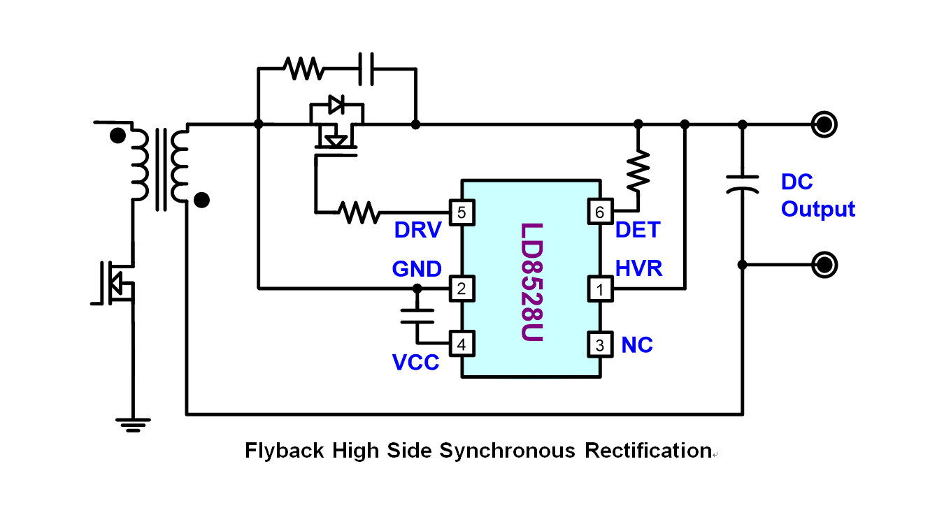 LD8528U - Synchronous Rectification Driver - SR Controller - Leadtrend